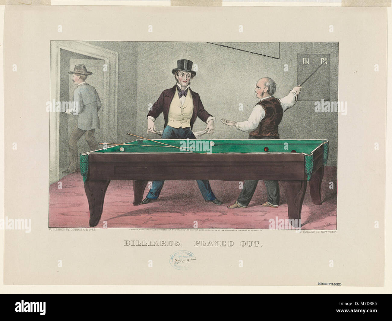 Early 1900s billards hall hi-res stock photography and images - Alamy
