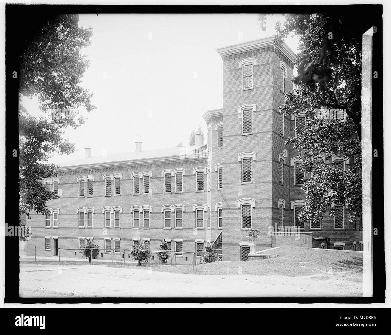 The Howard Hall at the Government Hospital for the Insane, located in ...