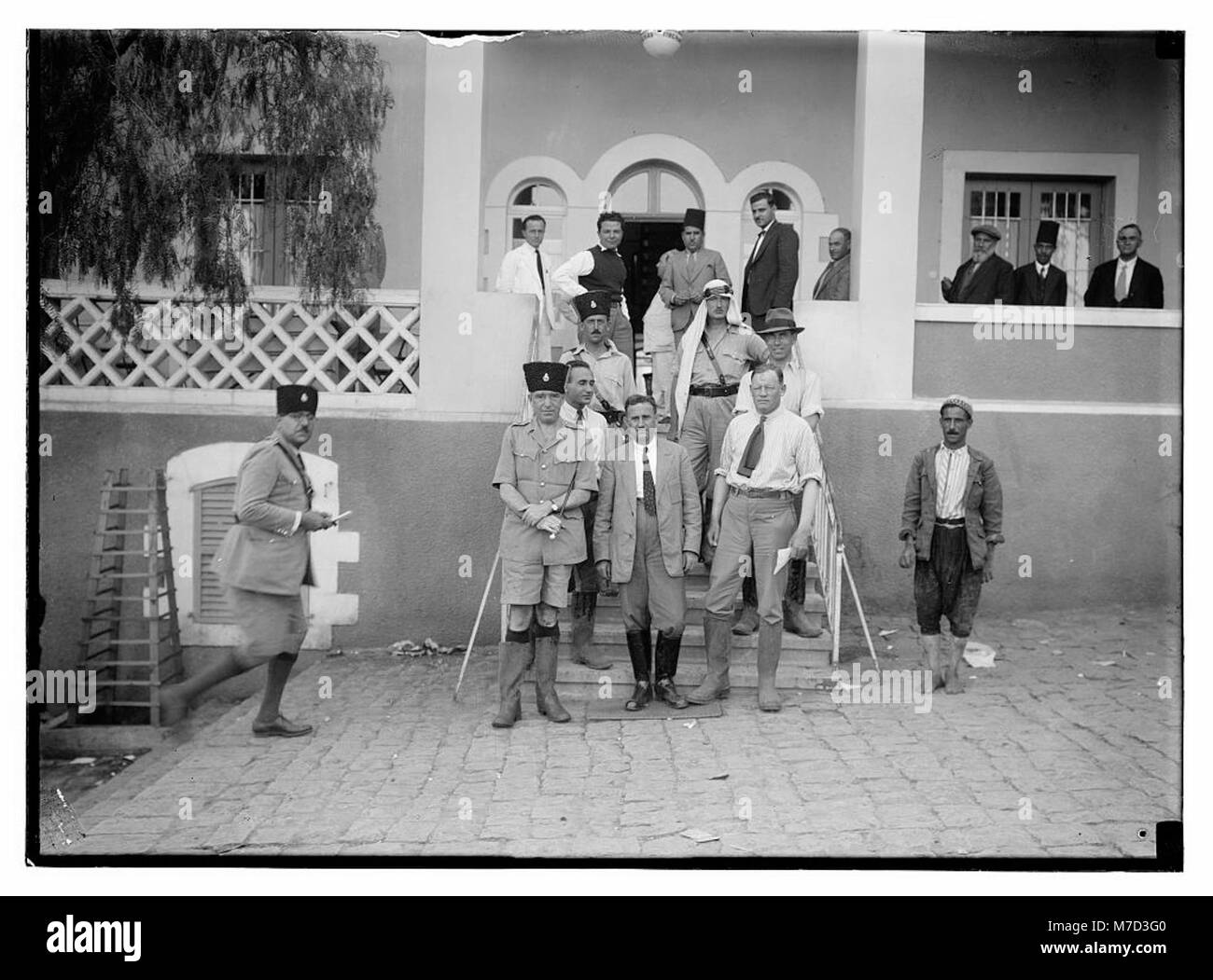 Governor Keith-Roach pictured with VIPs. This photograph captures a ...