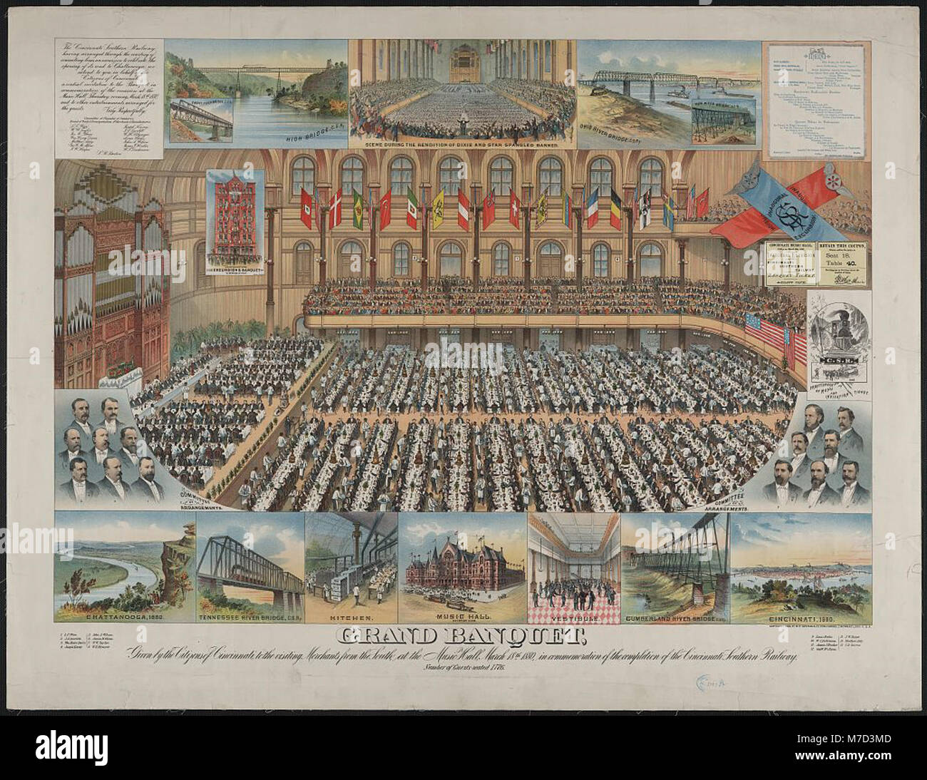A historical event held on March 18, 1880, at Cincinnati’s Music Hall ...