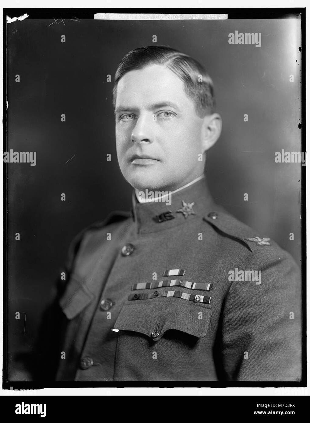 A portrait of Colonel U.S. Grant III, a figure in the military and a ...