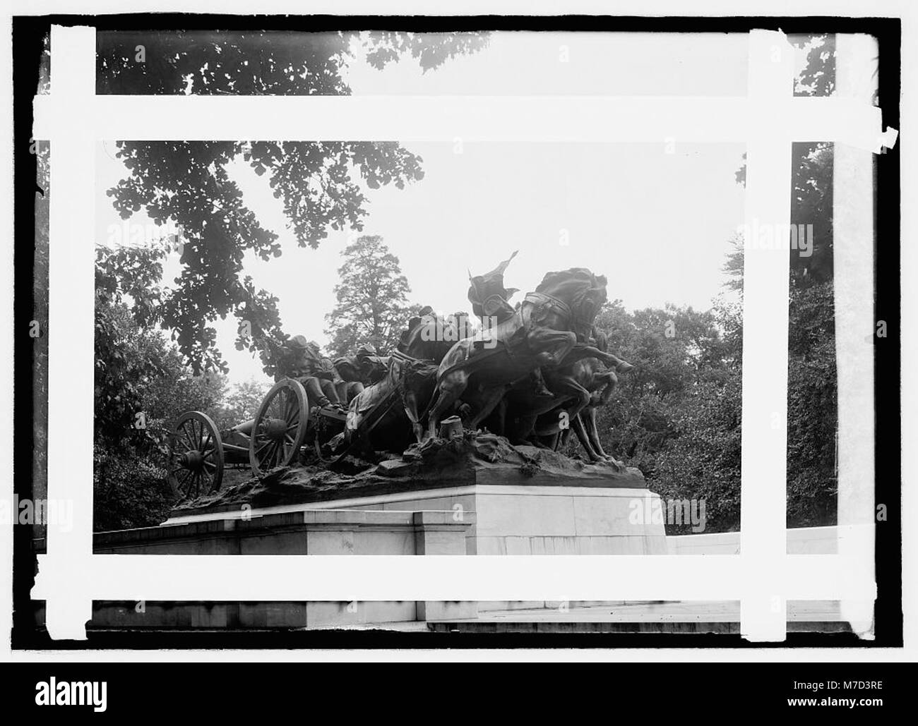 An image of the Grant Memorial, located in Washington D.C., dedicated ...