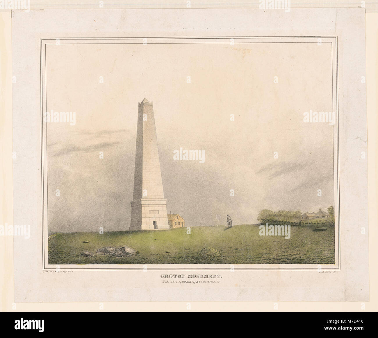 The Groton monument, located in Groton, Connecticut, commemorates the ...