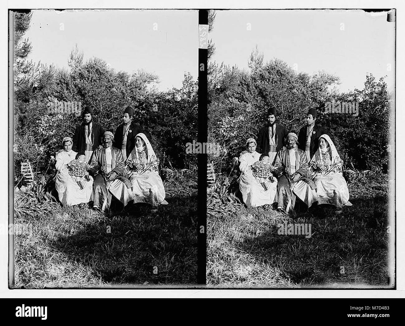 Group of Yemenite Jews LOC matpc.06315 Stock Photo - Alamy