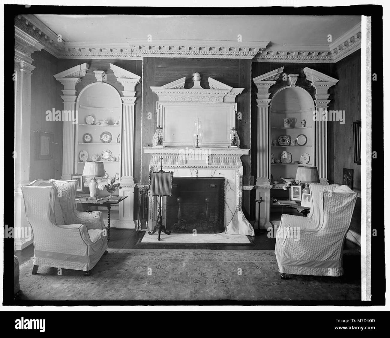 Gunston Hall, located in Virginia, is a historical plantation house ...