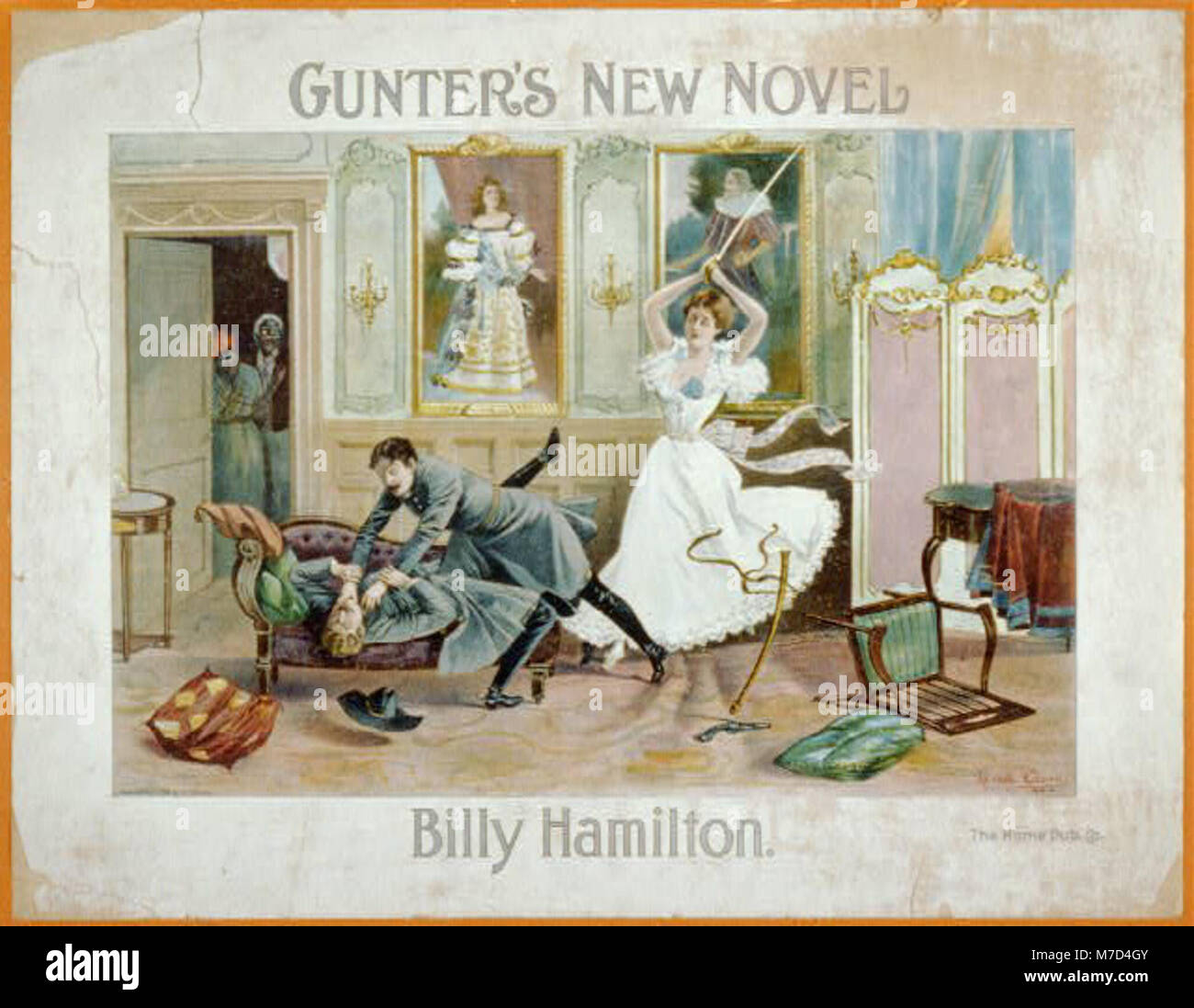 Cover of Gunther's novel 'Billy Hamilton', published by the Home ...