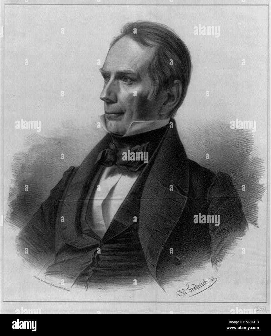 H. Clay, senator from Kentucky LCCN2003655011 Stock Photo - Alamy