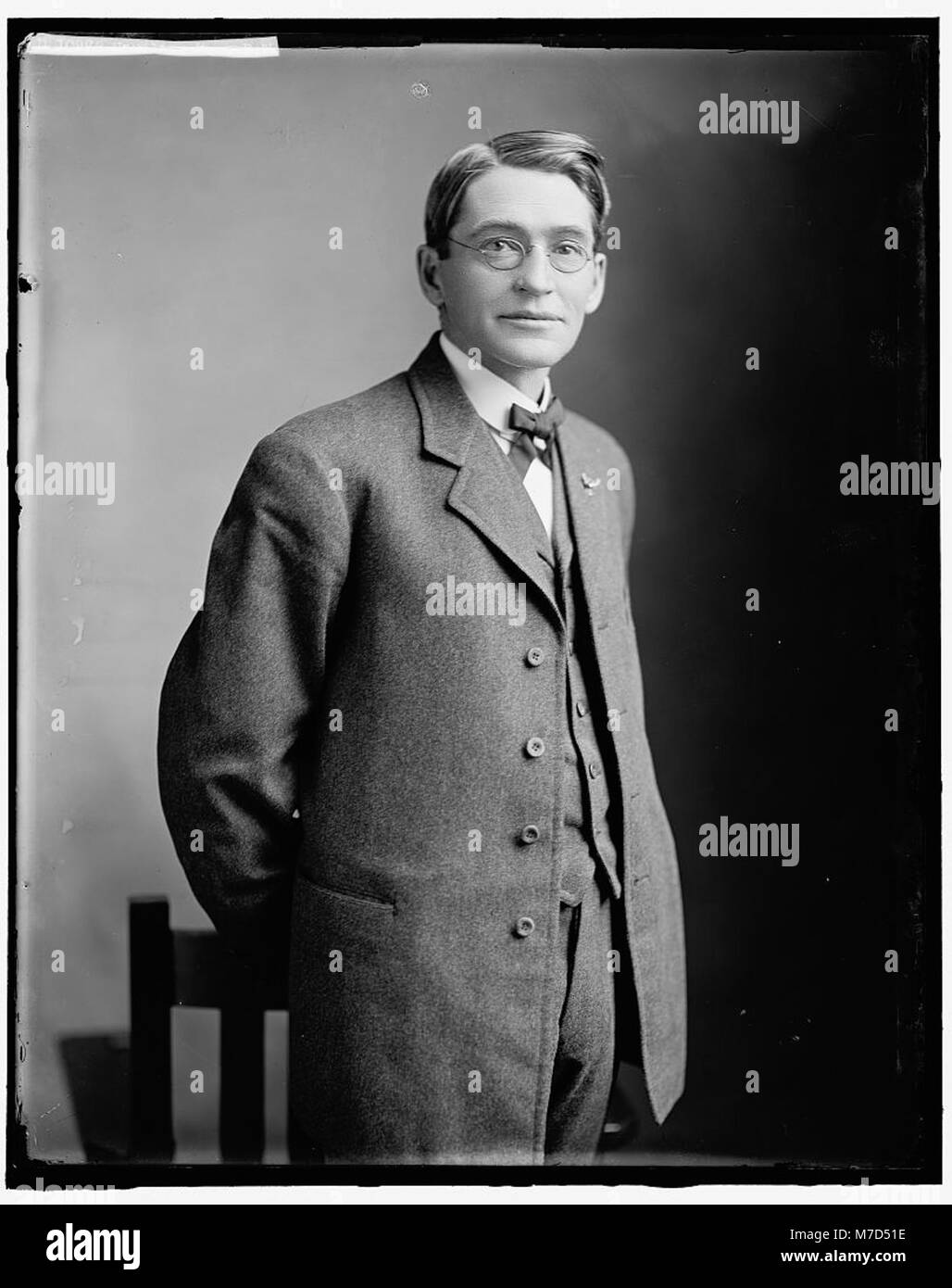 A portrait of Honorable D.W. Hamilton, a distinguished figure in law ...