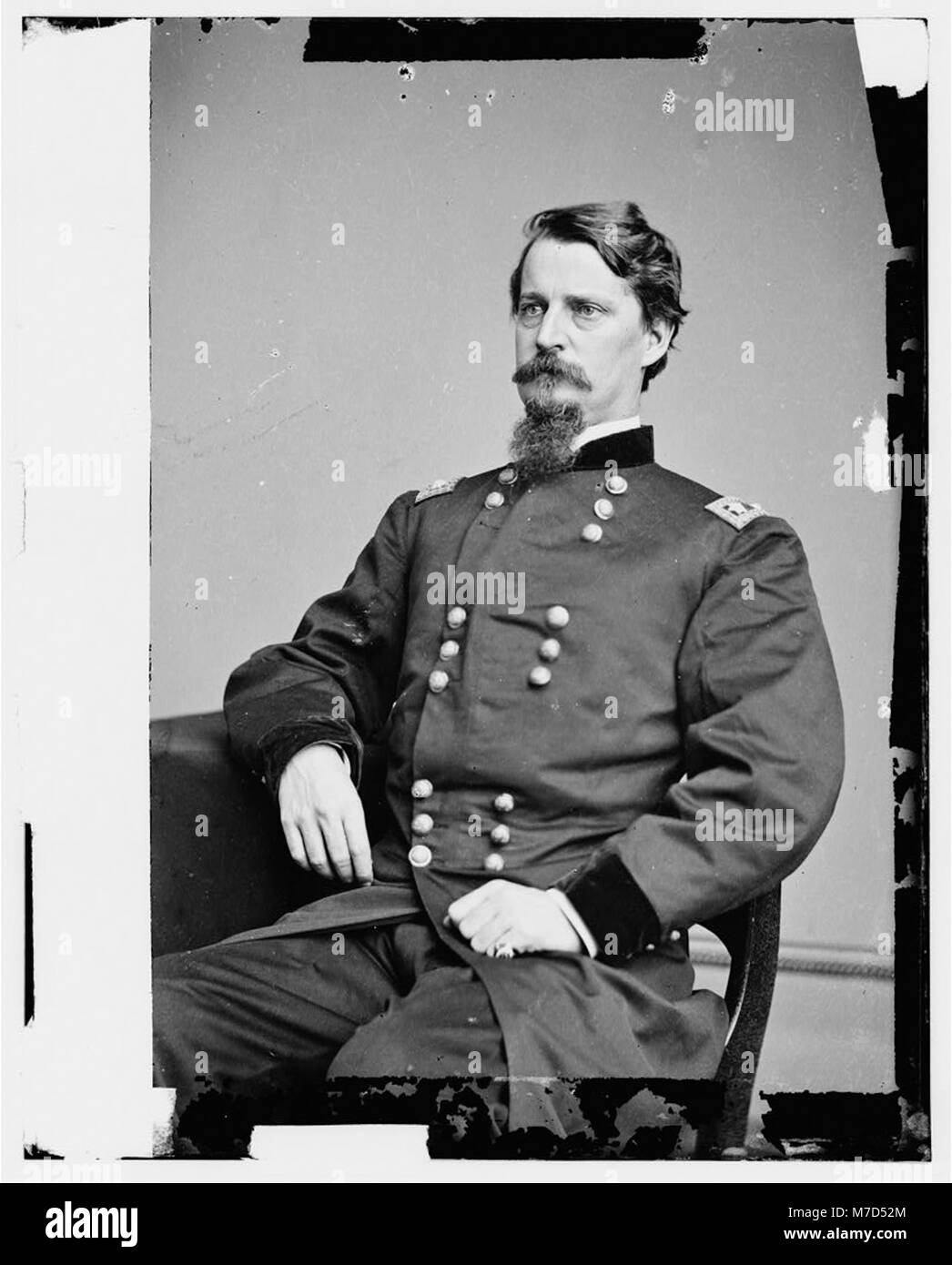 A portrait of Hancock, capturing a historical figure from American ...