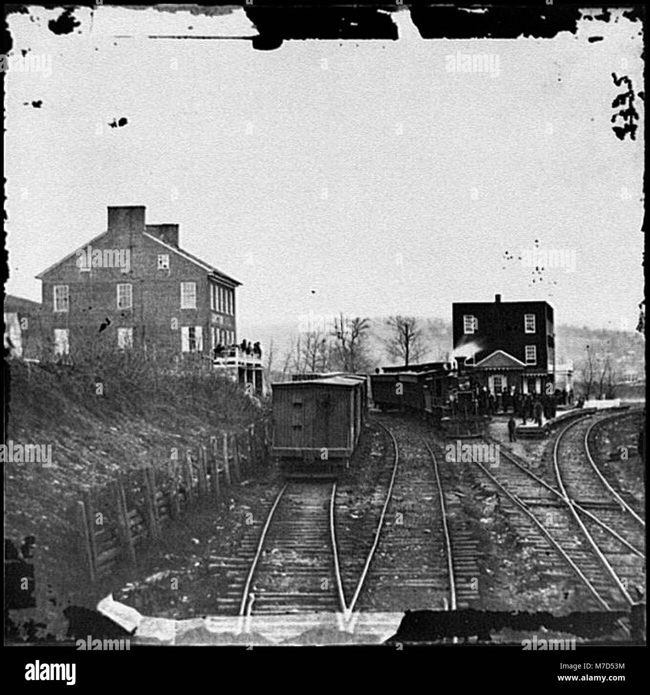 Hanover junction railroad station hi-res stock photography and images ...