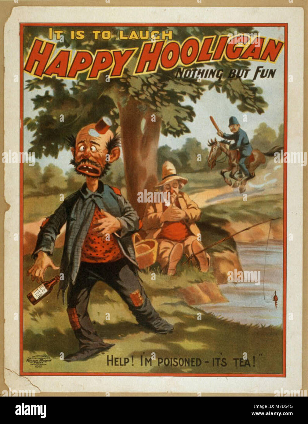 An image from the 'Happy Hooligan' comic strip, portraying the ...