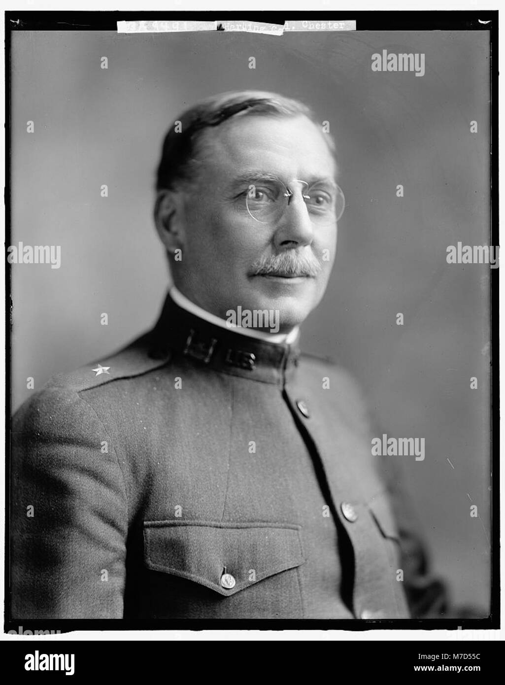 This image portrays Colonel Chester Harding, capturing his likeness and ...