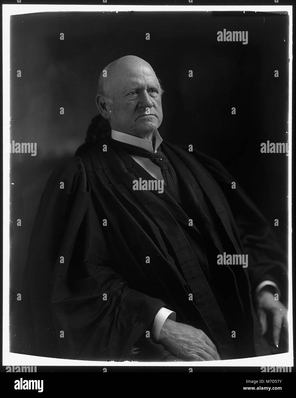 A portrait of Justice Harlan, reflecting his important role in the ...