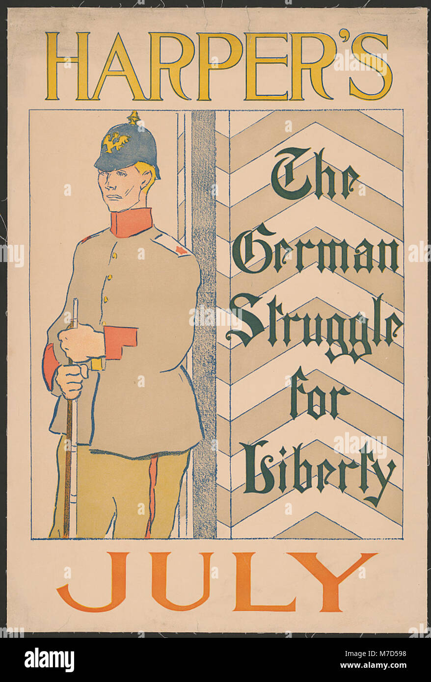 An illustration depicting the German struggle for liberty, as featured ...