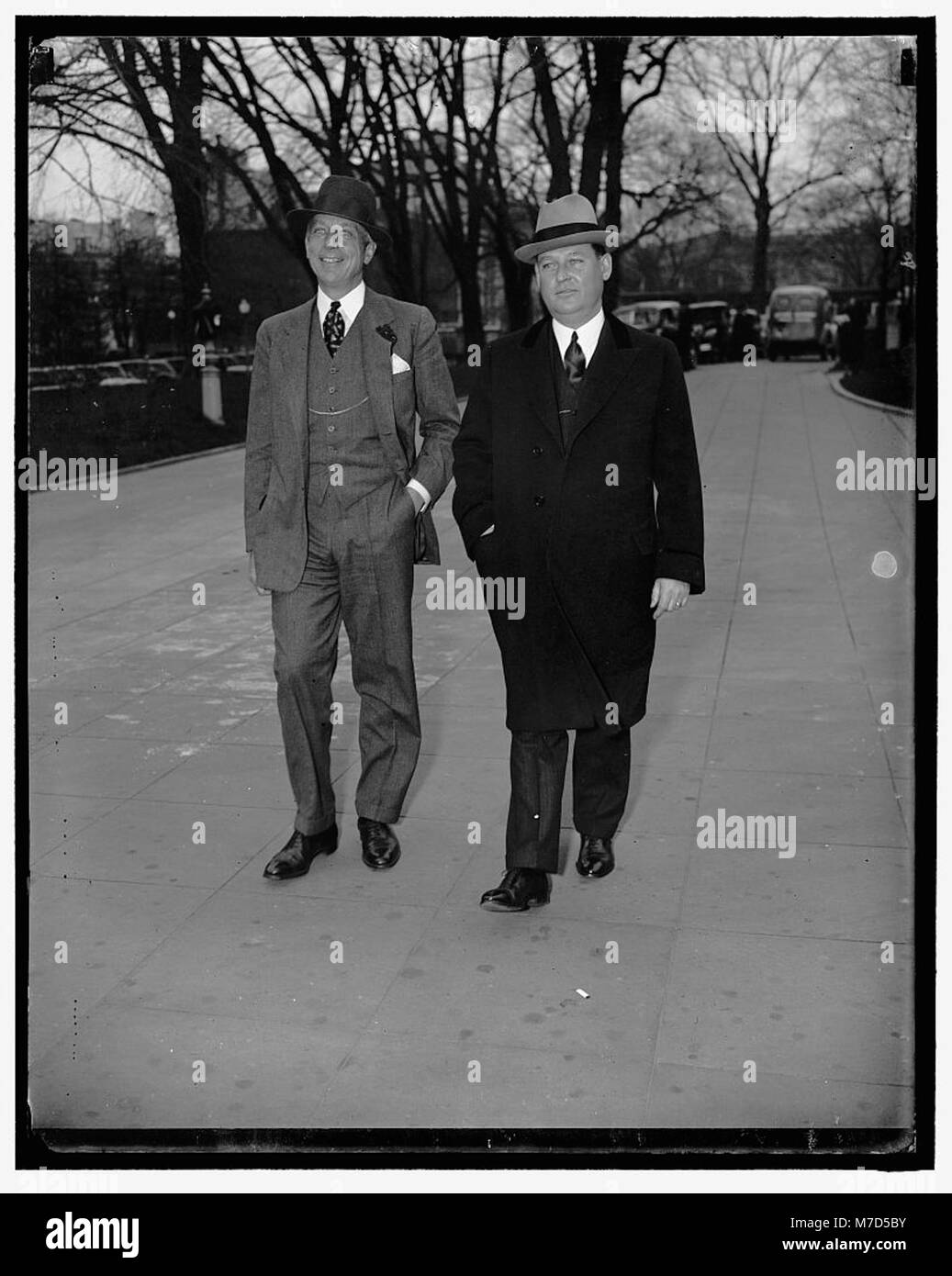 A photograph of Harper Sibley and Robert V. Fleming, likely individuals ...