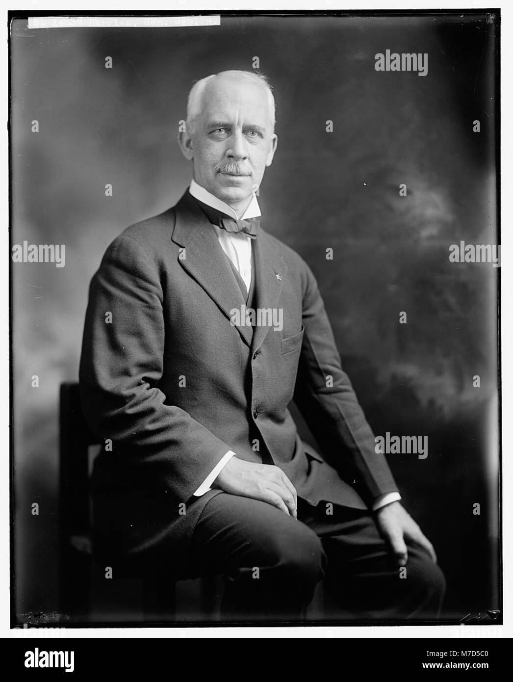 Portrait of General George H. Harries, a distinguished U.S. military ...