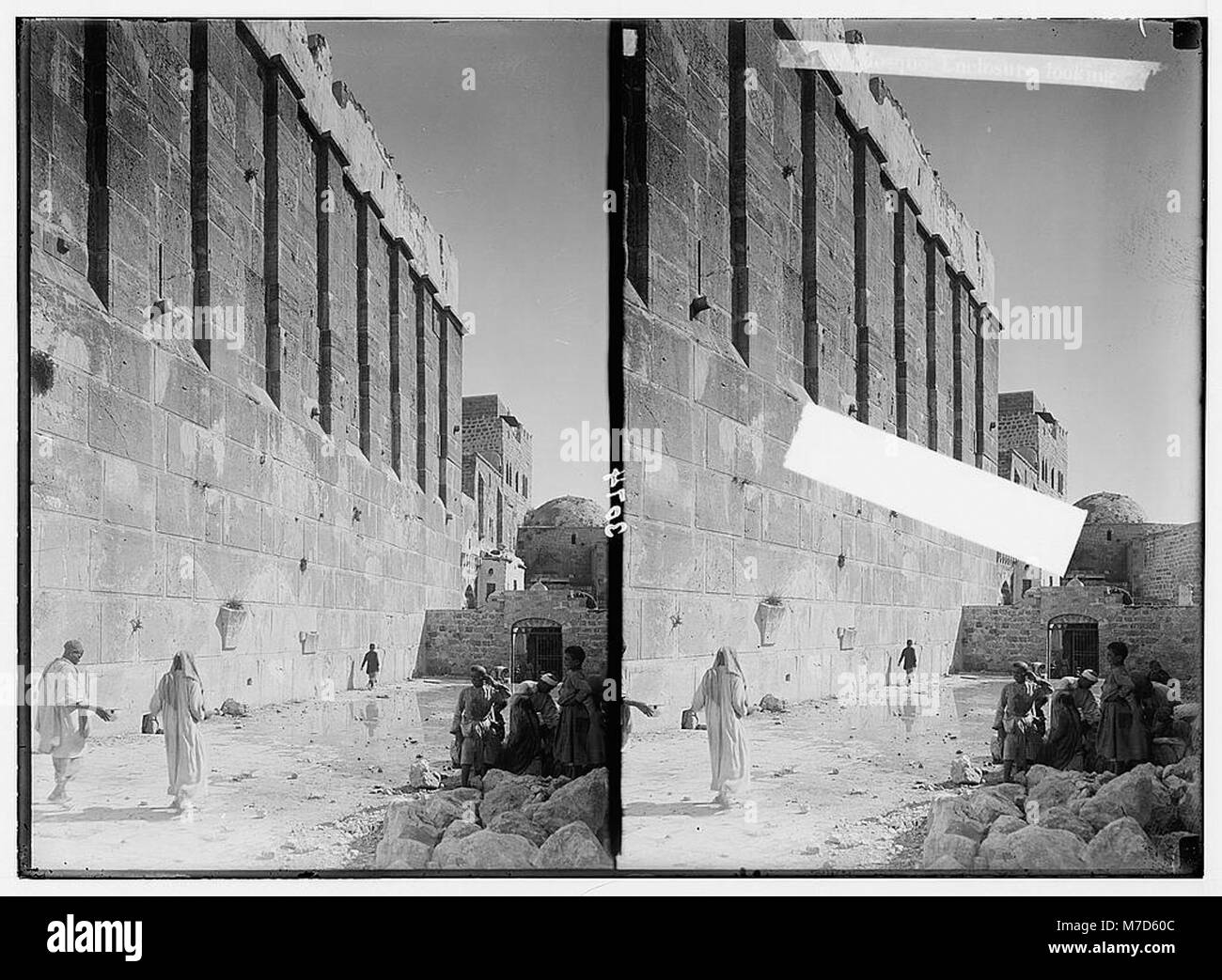 The Machpelah enclosure and Herodian wall in Hebron are ancient ...