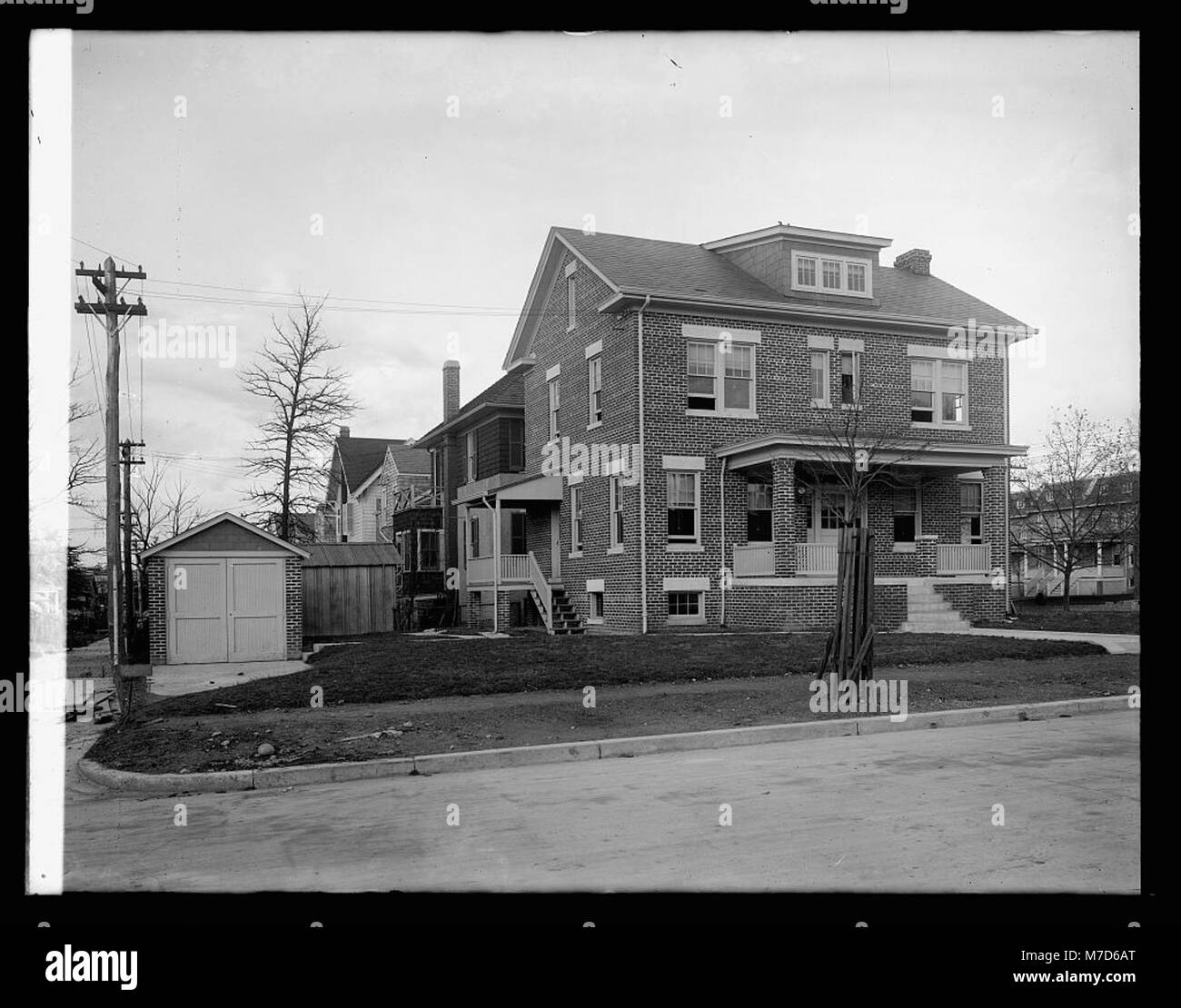 A historical photograph of the Herald building located at 1405 Buchanan ...