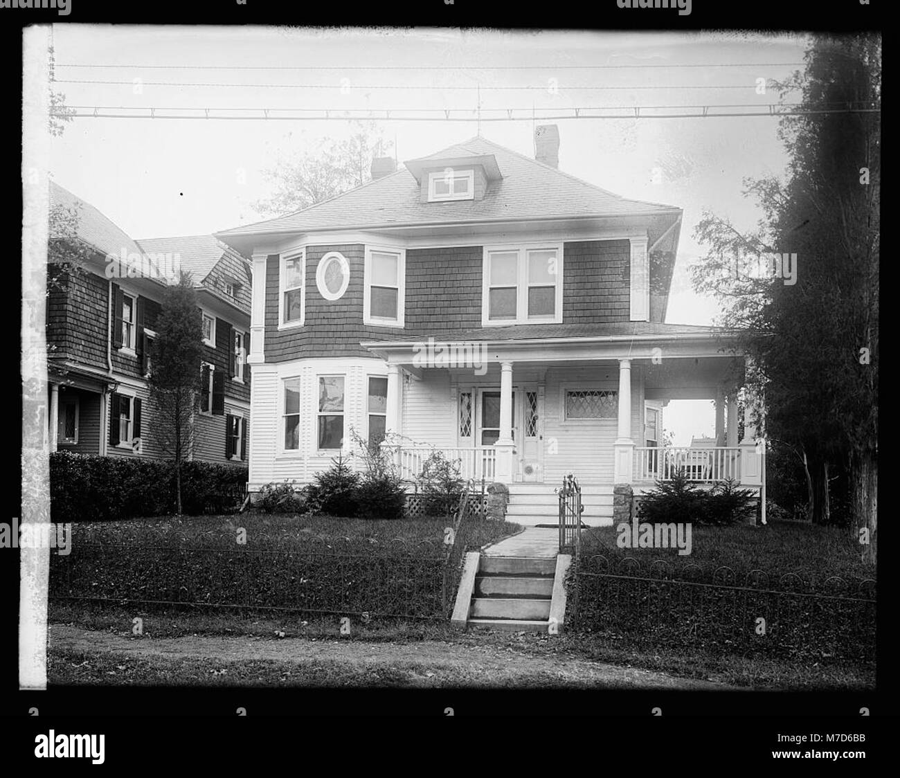 A photograph of the Herald building located at 400 Raymond St., Chevy ...
