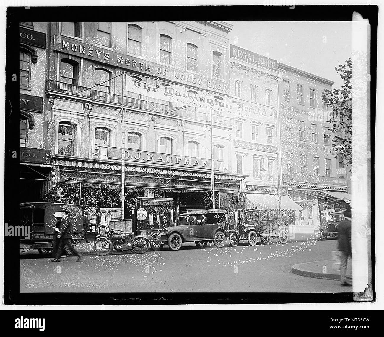 A historical image of the Herald election screen, a tool used during ...