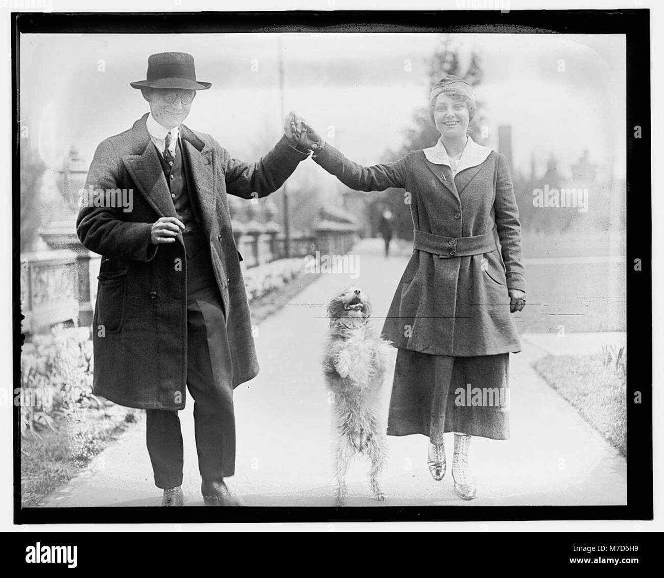 This photograph captures Herbert E. French, a photographer, and his ...