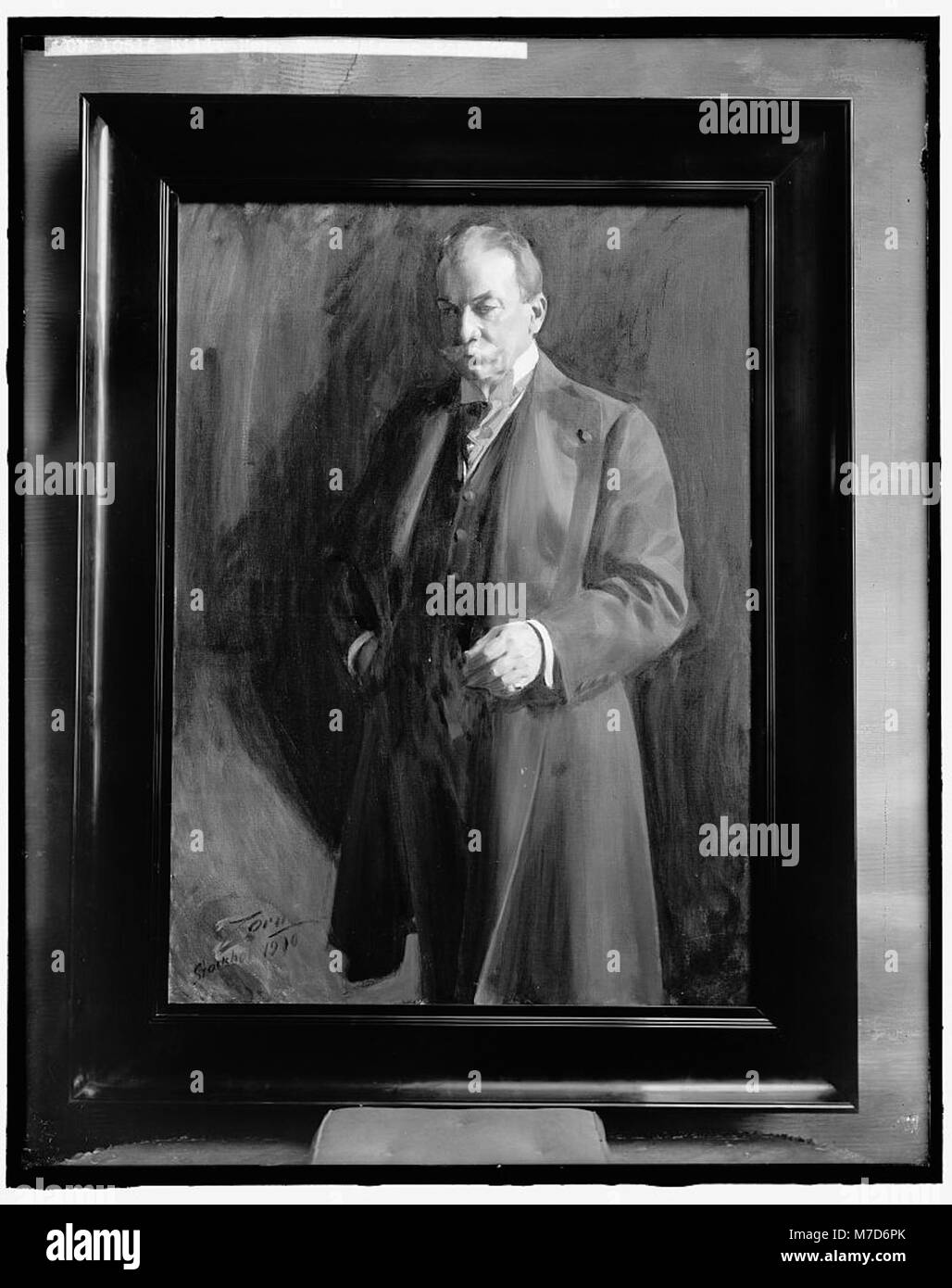 Honorable David J. Hill, a prominent political figure, is depicted in ...