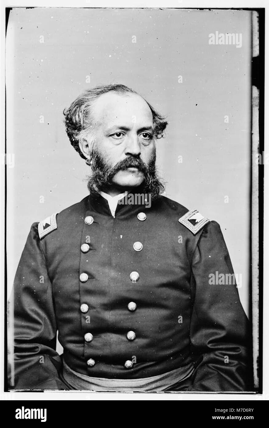 A portrait of Hiram Berdan, a notable commander of the U.S. Army's ...
