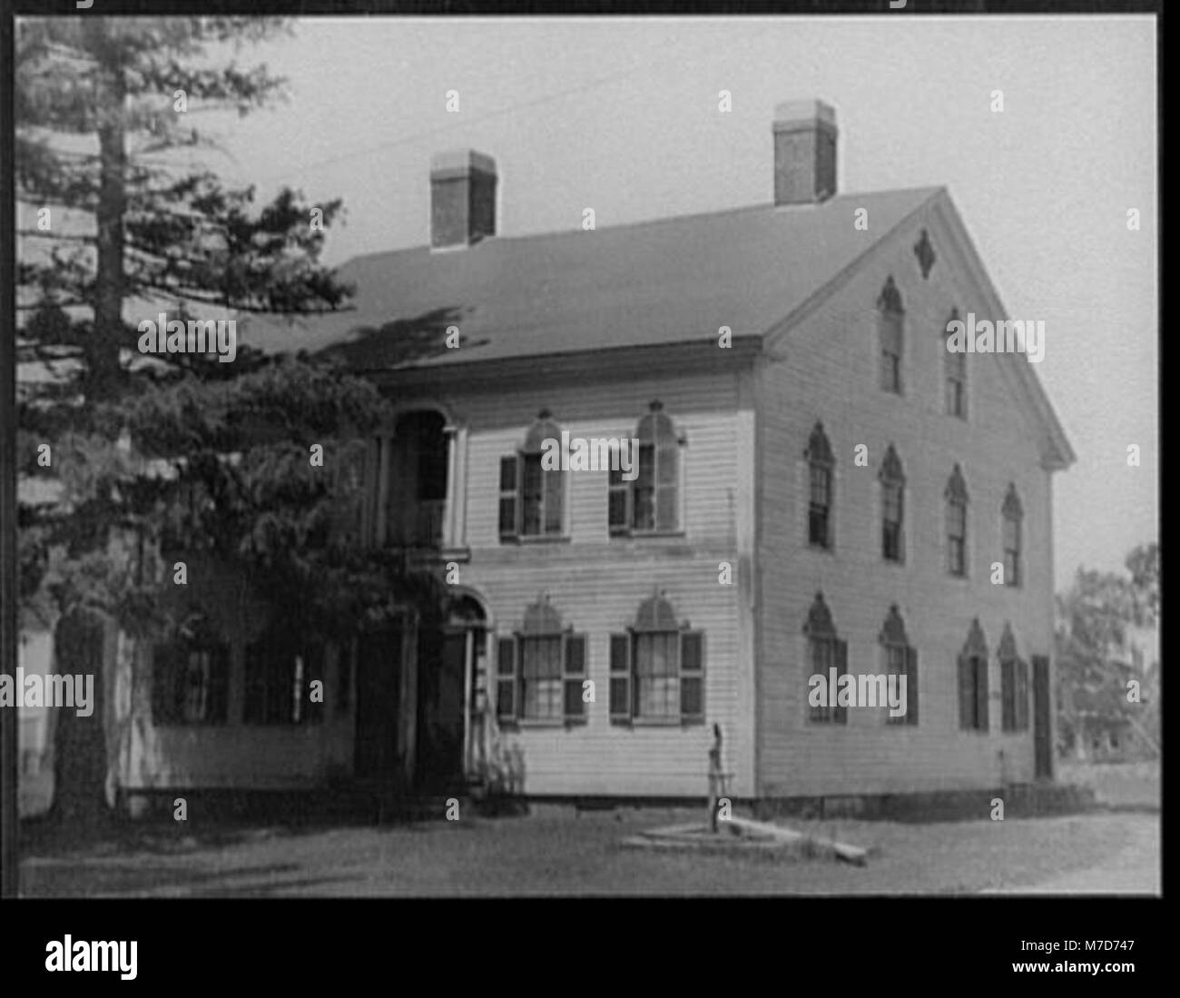 A photograph of a home in Rowley, Massachusetts, showcasing the ...