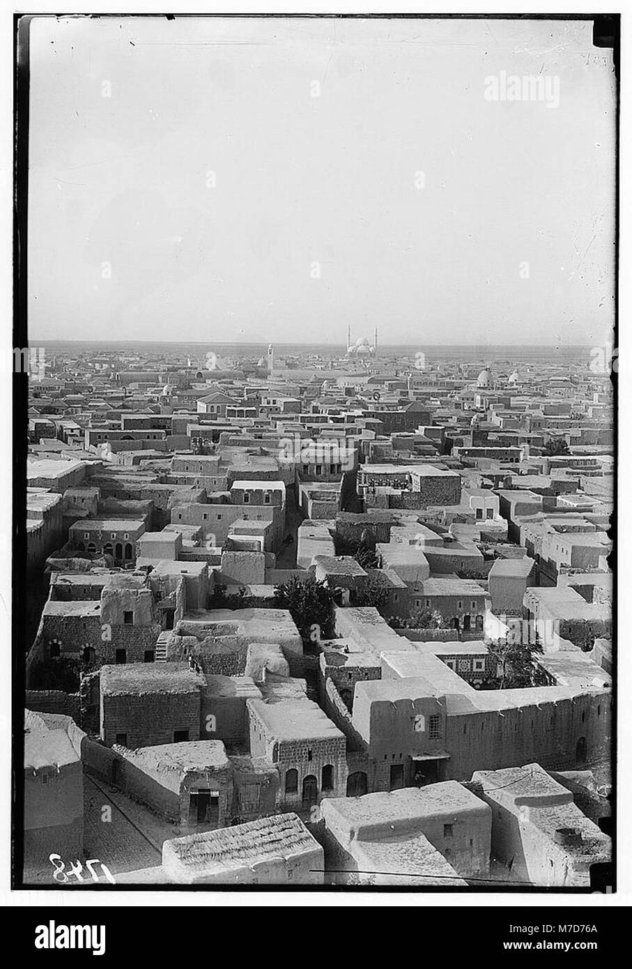 This image provides a general view of Homs, historically known as Emesa ...