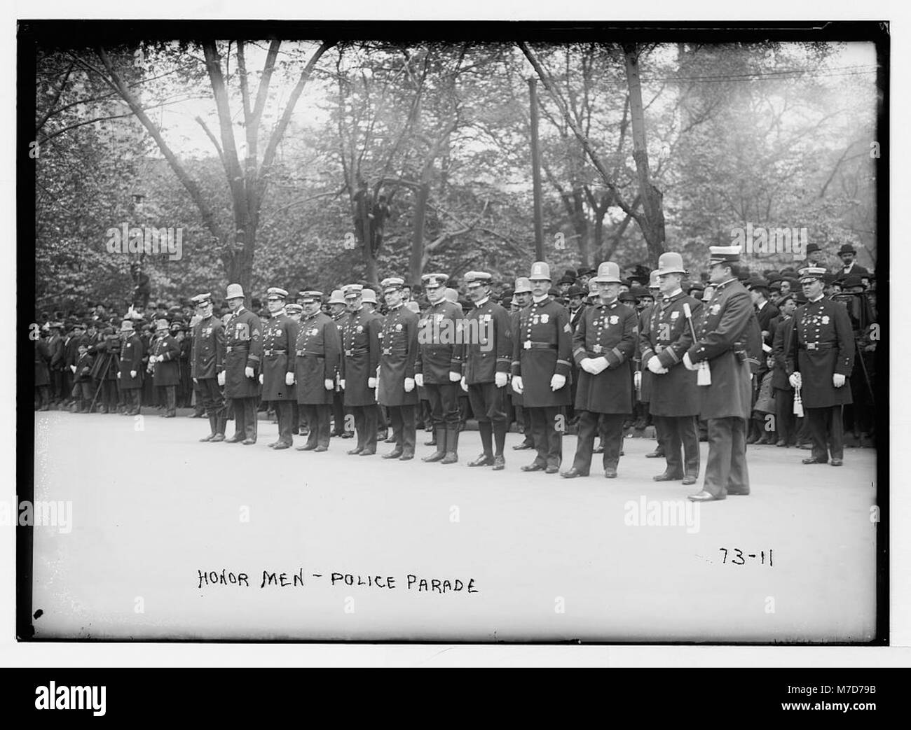 A police parade in New York honors officers for their service. The ...