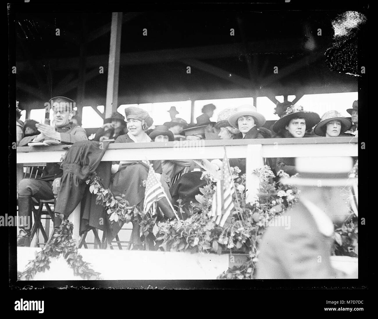 A horse event captured in a historic photograph, showcasing equestrian ...
