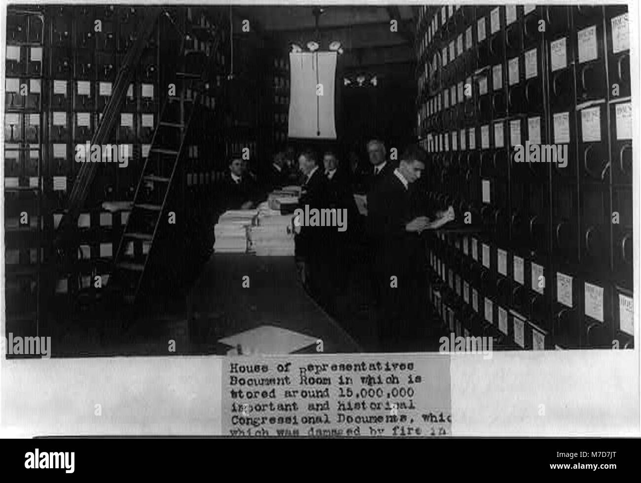 House of representatives document room Black and White Stock Photos ...
