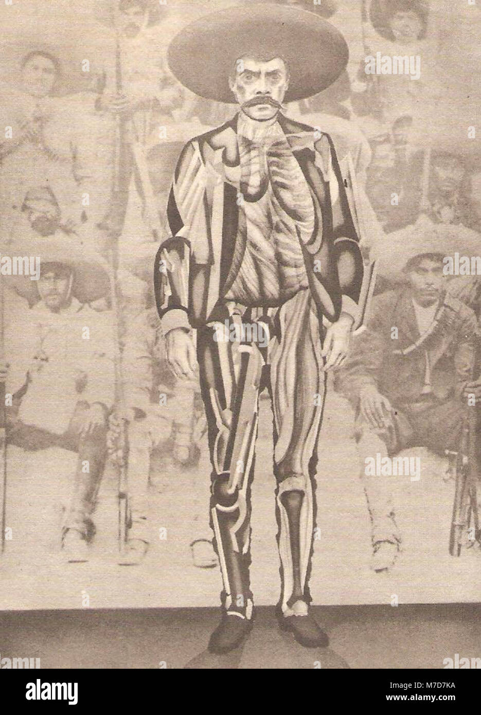 A collection of historical figures from national history, showcasing ...