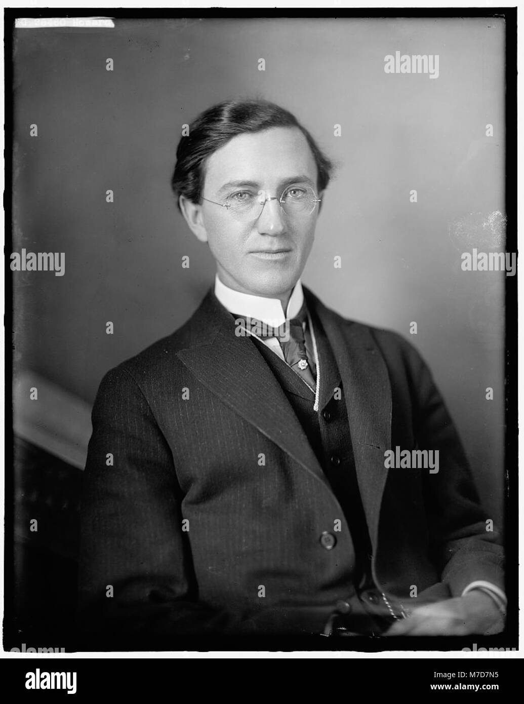 A photograph of Howard, captured for archival purposes under LCCN. This ...