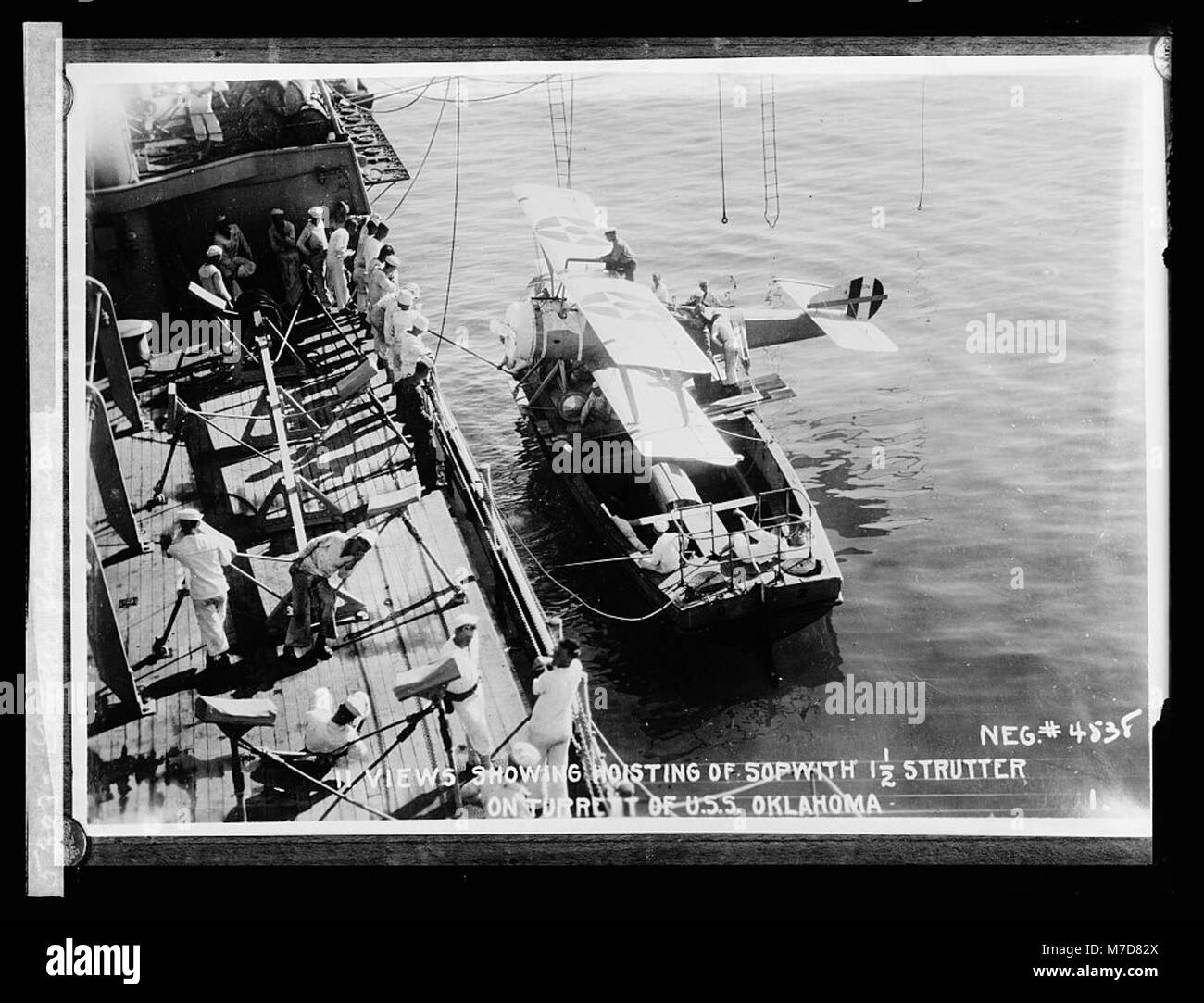 This image is a study of a hydroplane, a type of aircraft designed to ...