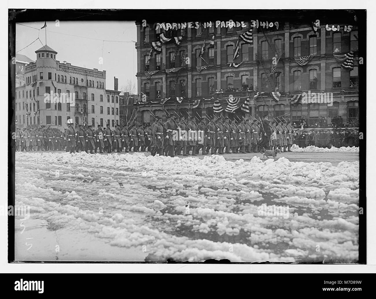 Inaugural parade for Taft, Penn. Ave., Washington, D.C Stock Photo - Alamy