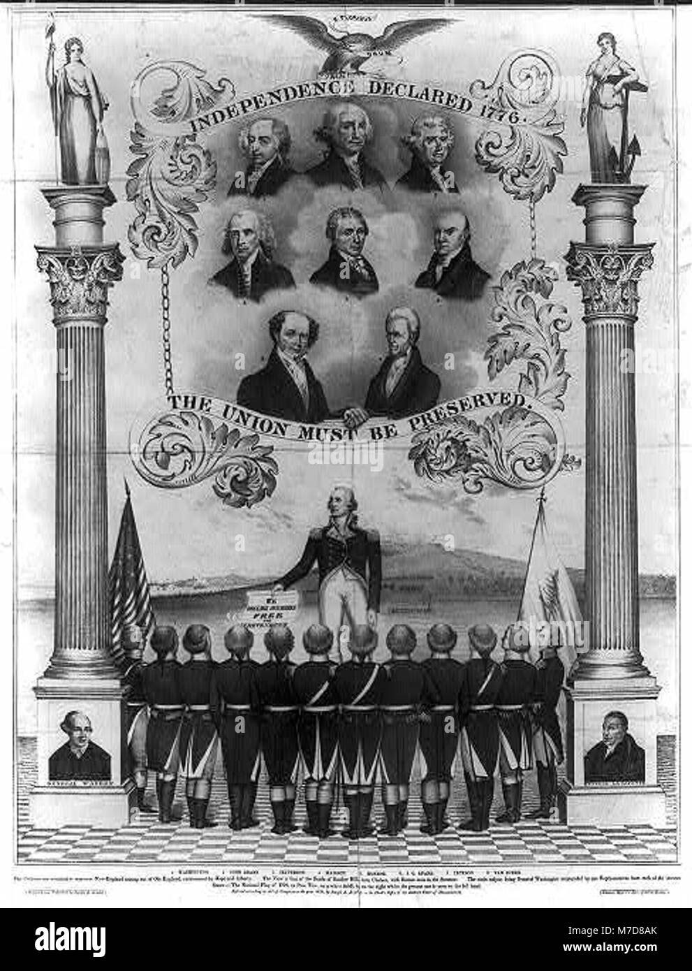 A historical photograph reflecting the importance of the Declaration of ...