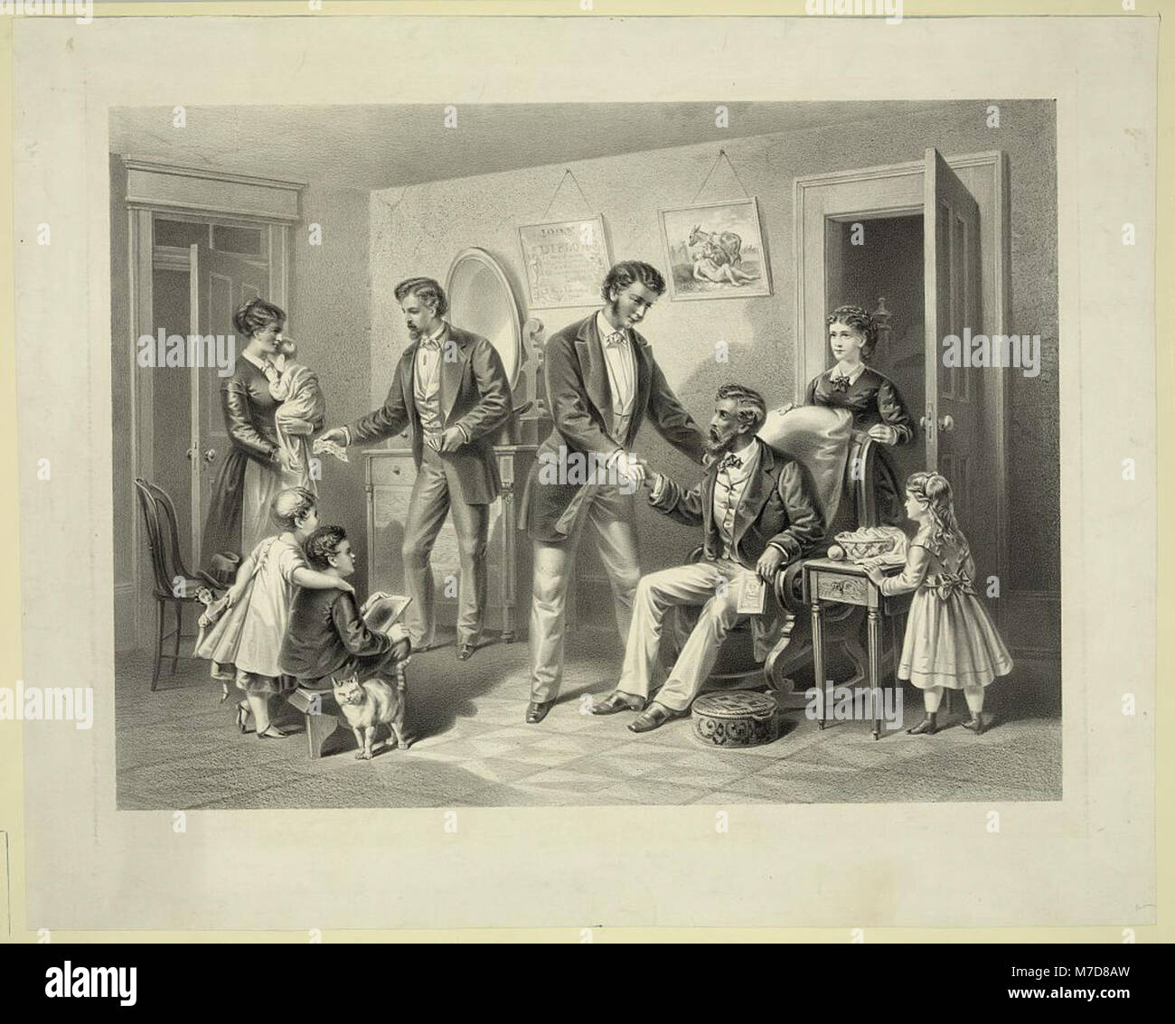 An image from the Independent Order of Odd Fellows, a fraternal ...