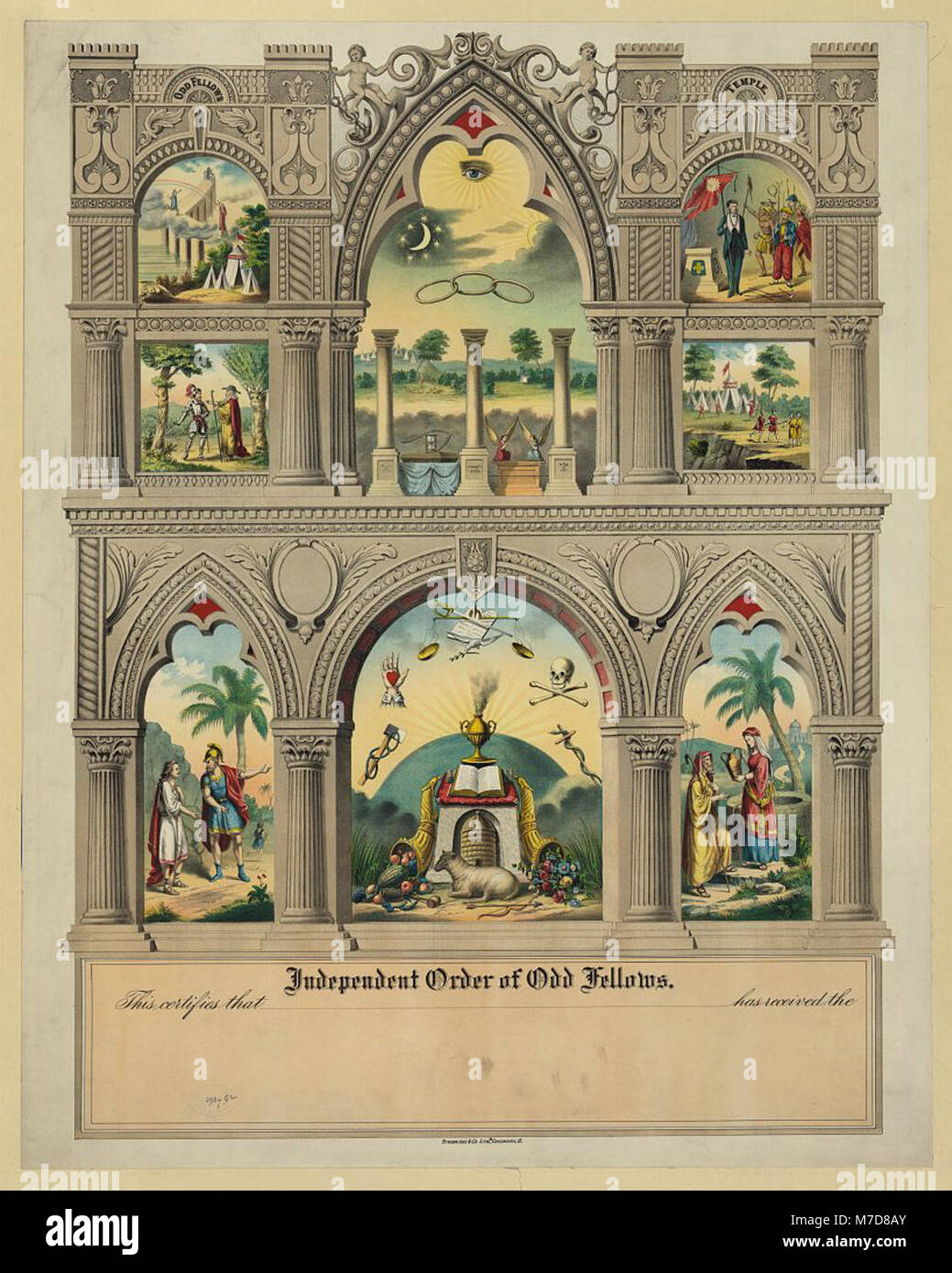 The Independent Order of Odd Fellows, a fraternal organization ...