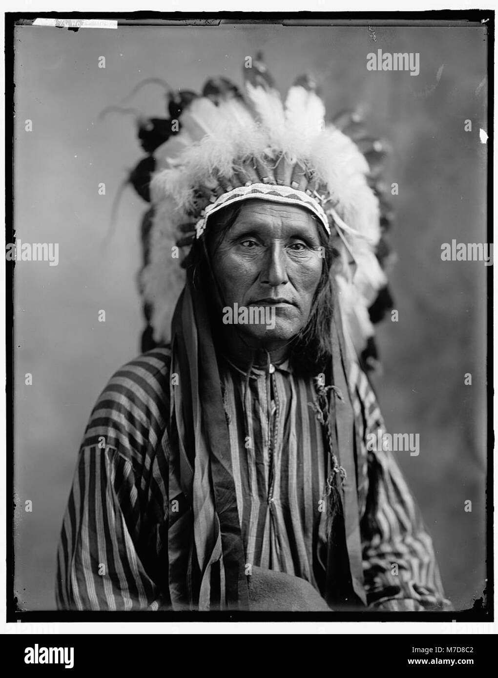 A record or document associated with an Indigenous wolf name, possibly ...