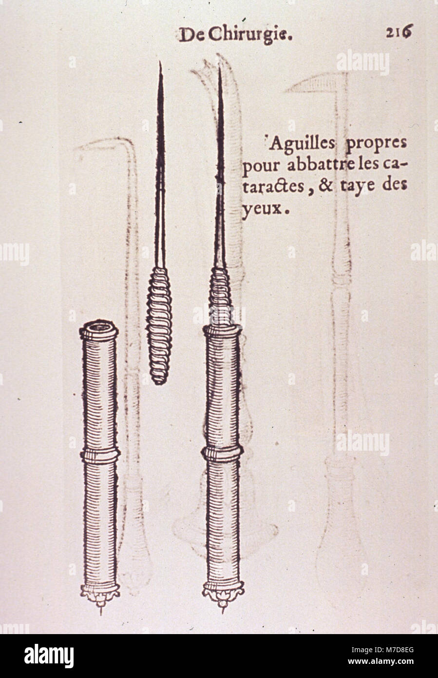 These medical instruments are designed for the removal of cataracts ...