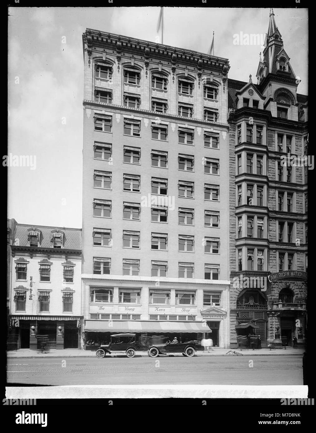 A view of the Interstate Building, an architectural landmark ...
