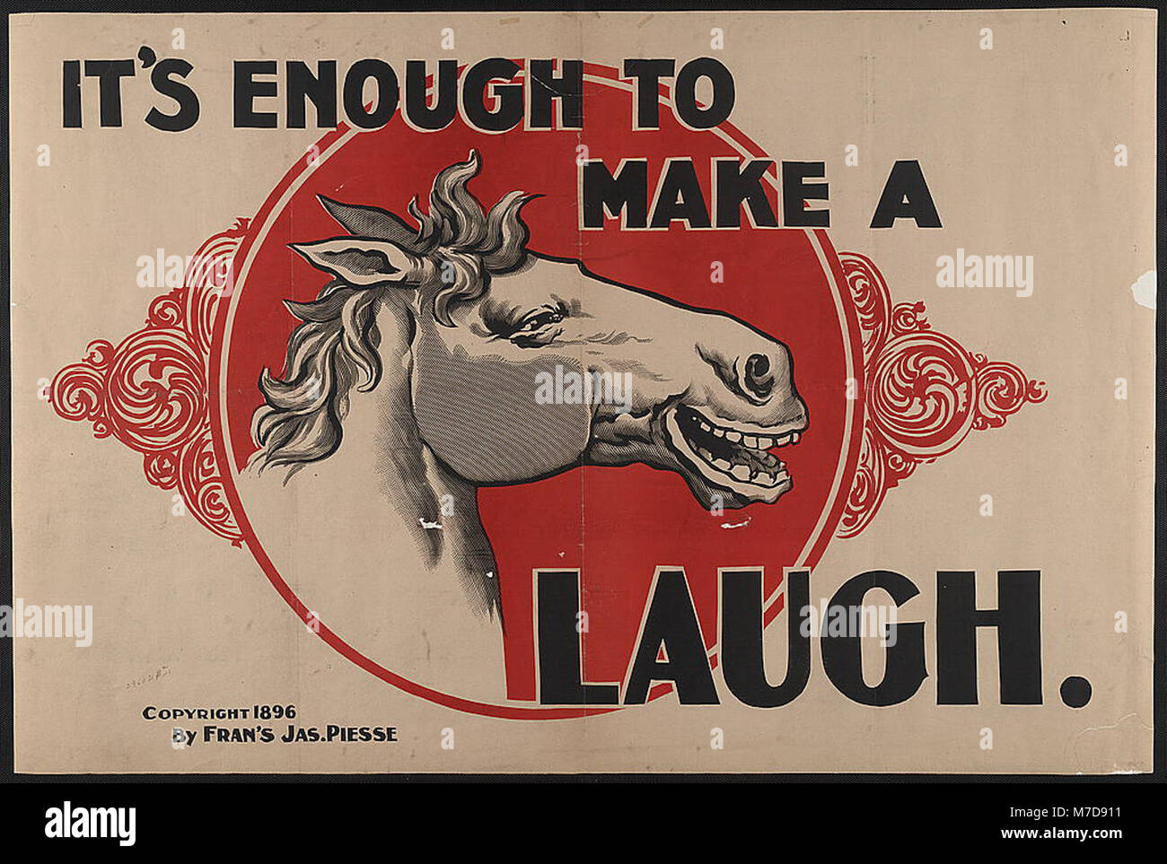 A humorous image of a horse with a comical expression, emphasizing the ...
