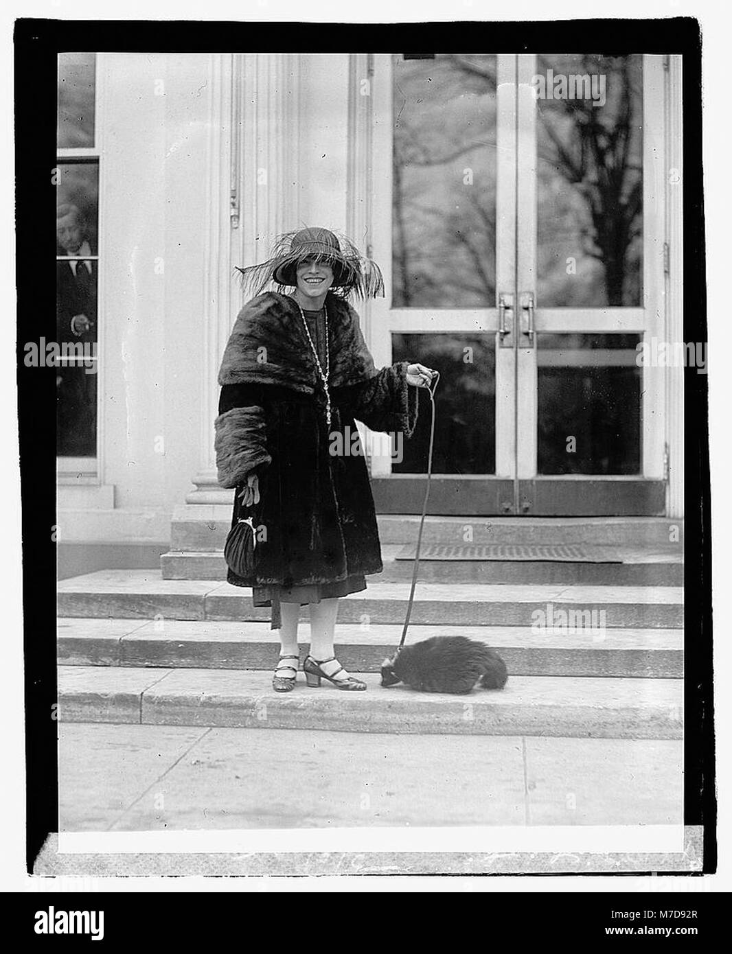 A portrait of Ivette, taken on March 8, 1922. The image reflects the ...