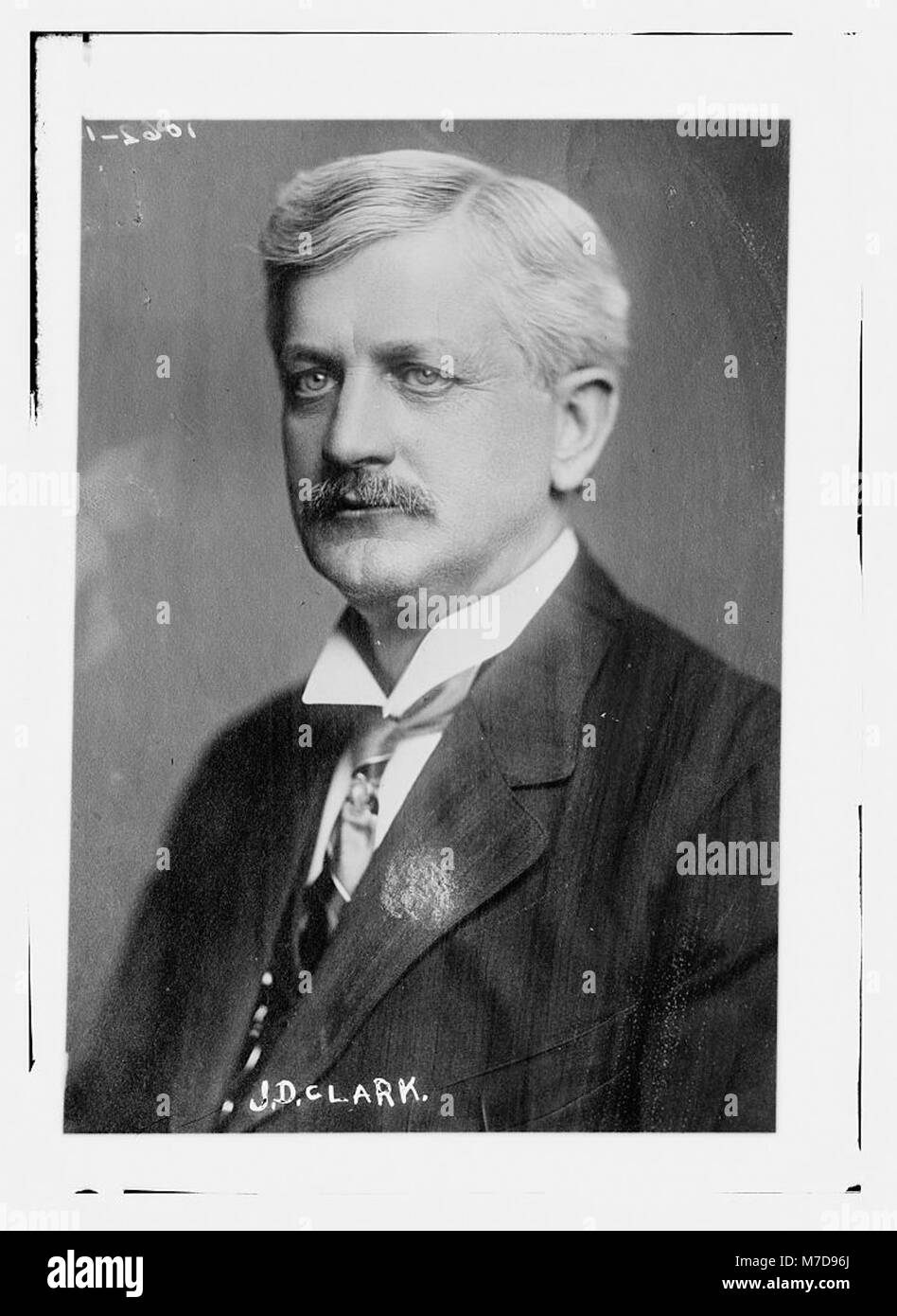 J.D. Clark was a notable figure in early 20th-century American history ...