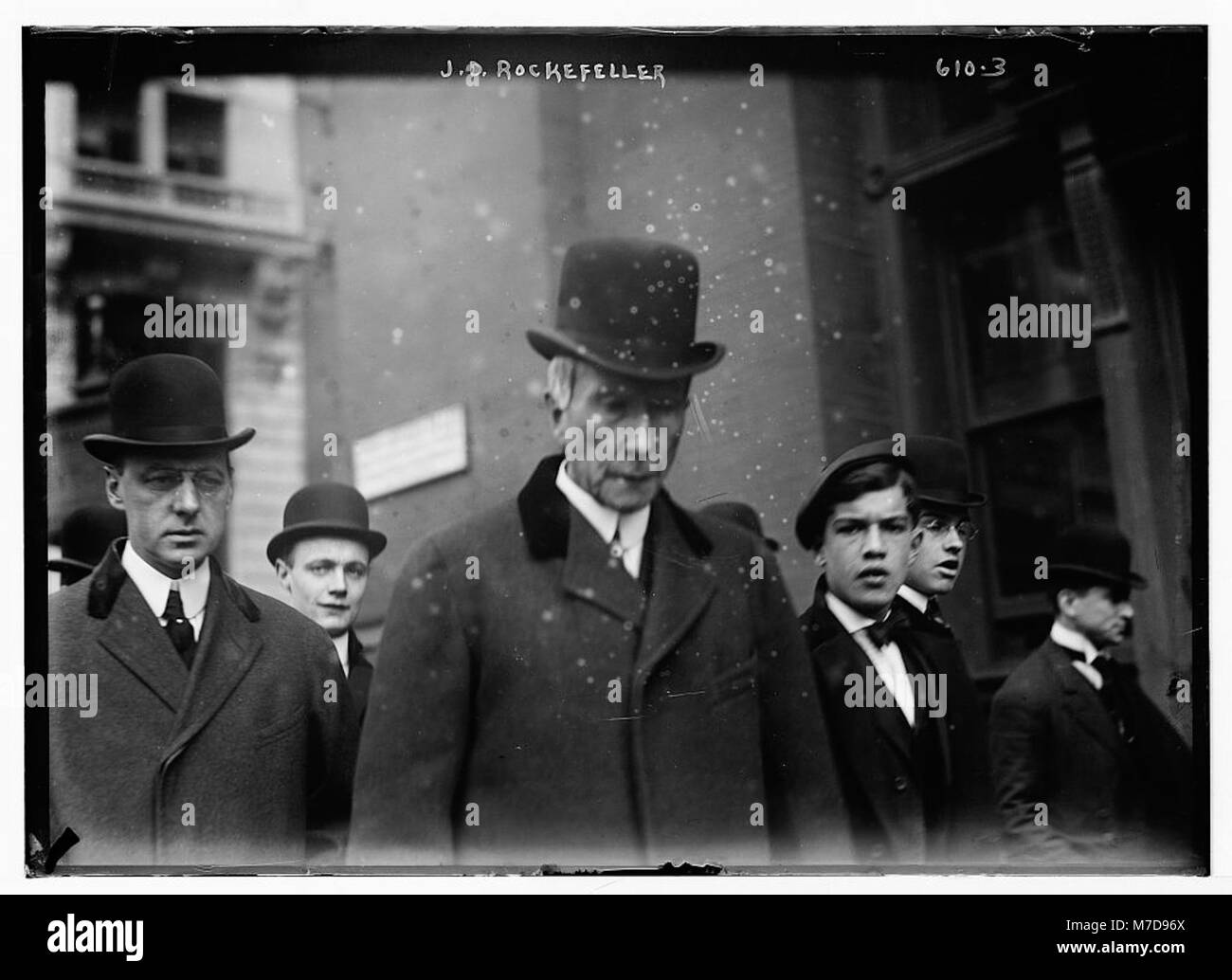 A portrait of John D. Rockefeller, one of America's most influential ...