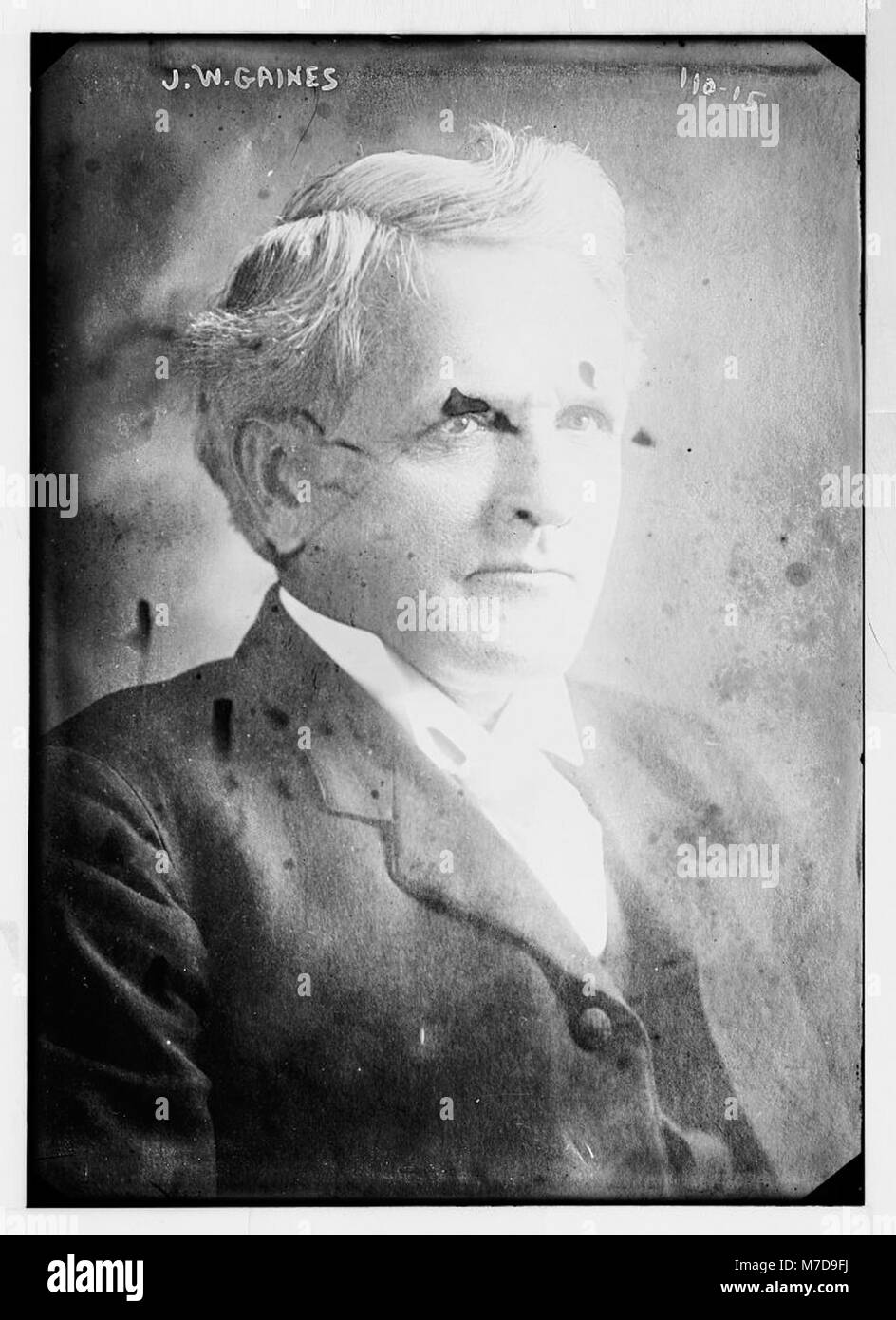 This portrait bust of J.W. Gaines showcases the craftsmanship of the ...