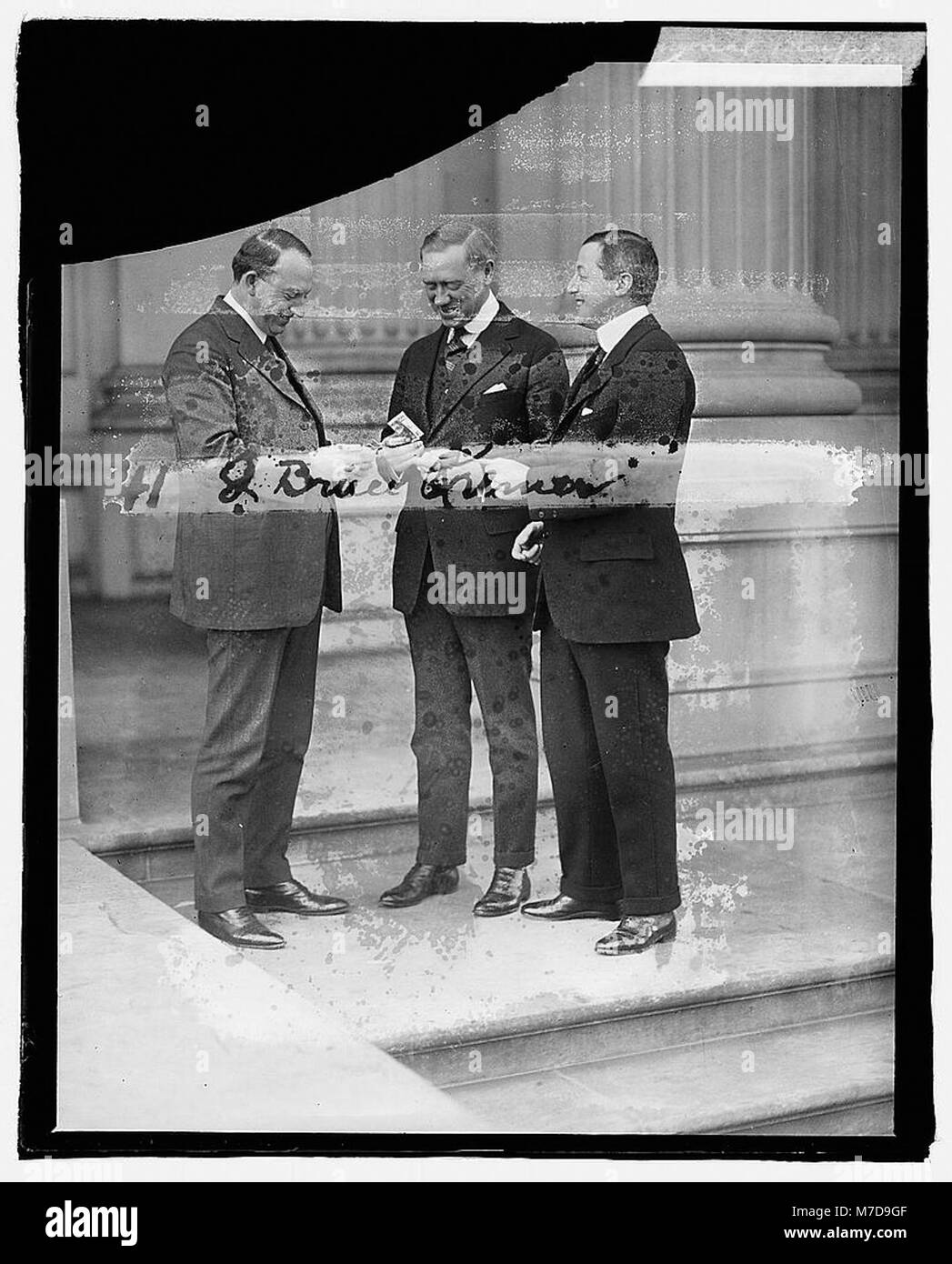 A portrait of J. Bruce Kremer, a notable figure with historical ...