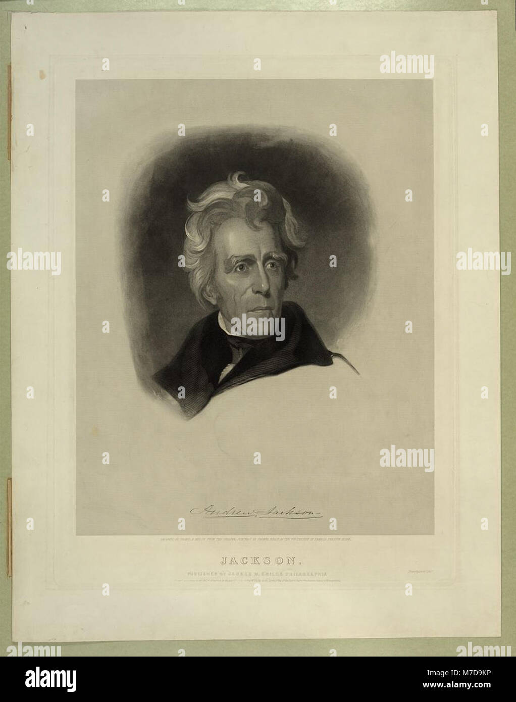 A portrait photograph of Jackson, a historical figure, captured for ...