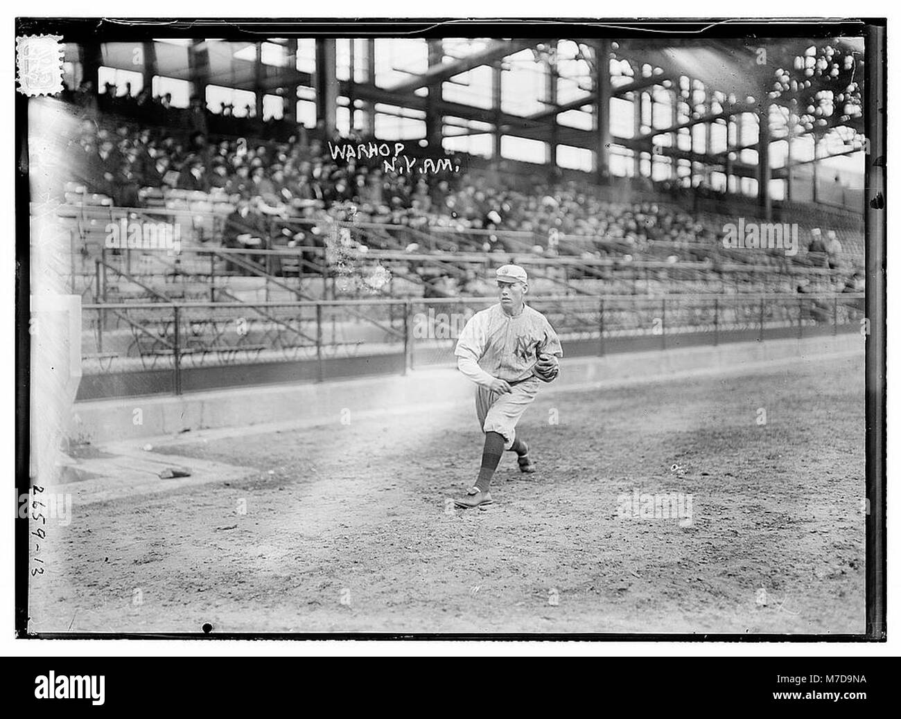 Jack Warhop, New York AL (baseball Stock Photo - Alamy